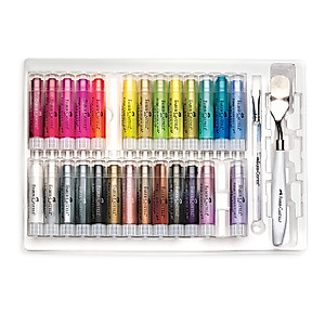 Faber-Castell Gelatos Dolce II Gift Set - 28 Colors - Multi-Purpose Art Medium Set