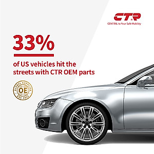 CTR CE0538R [OE Supplier] Right Outer Tie Rod End Compatible with Infiniti, Nissan Vehicles - Replaces D8520-3KA0B, ES801266