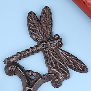 GANAZONO Unique Animal Shape Iron Wall Hook Coat Hanger for Home Office Door Back Wall Hanging Hook