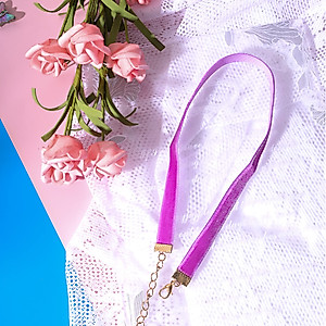 MILAKOO 6 Pcs Candy Color Velvet Choker Necklace Set for Women Gothic Lace Chokers