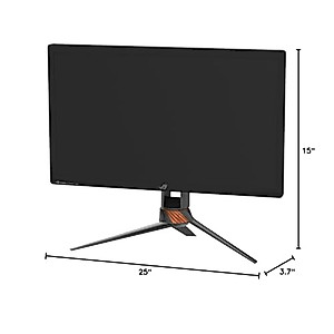 ASUS ROG Swift PG27UQ 27” 4K UHD 144Hz DP HDMI G-SYNC HDR Aura Sync Gaming Monitor with Eye Care