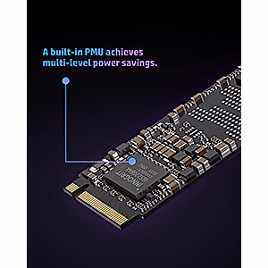 HP FX900 1TB NVMe Gen4 Gaming PC SSD - PCIe 4.0, 16 Gb/s, M.2 2280, 3D TLC NAND Internal Solid State Hard Drive Up to 5000 MB/s - 57S53AA#ABB