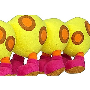 "Little Buddy Super Mario Bros. All Star Collection Stuffed Plush 1593 Wiggler/Hanacha Toy, 13""", multi-colored