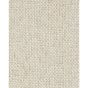 FABINADO 7.7 oz/yd² Fabric Storage Bins with Lids - Foldable Closet Linen Organizer, 5 Pack(Candlelit Beige, Large, 15.4" x 10.6" x 9.8")