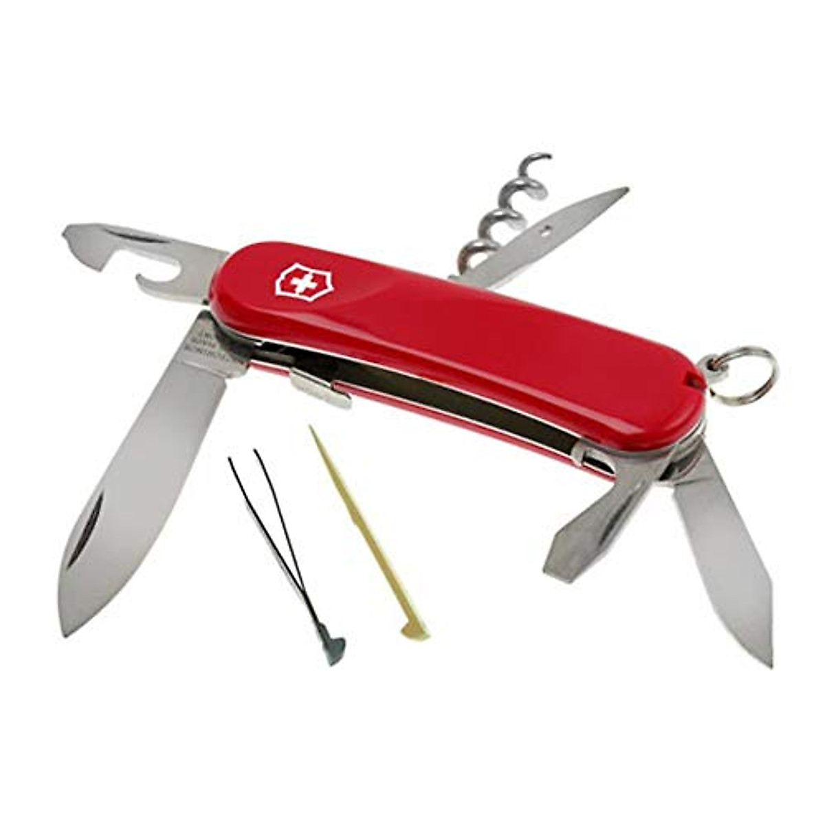 Victorinox Swiss Army Multi-Tool, Evolution S101 Pocket Knife, Red , 85mm