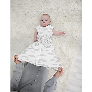 Baby Sleeping Bag Sack – Infant Sleeping Bags 12-18 Months – 3 Pack - Cotton Wearable Blanket Baby Sleep Bag – Unisex Zip Up Baby Bag for Sleeping for Boys & Girls – Breathable Bag Sleepers for Babies