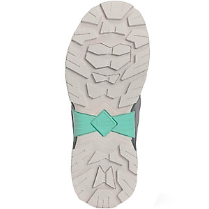 Muck Boot Women's Apex Zip High-Performance Waterproof Short Ankle Rubber Hiking Boots, Frost Grey, 7