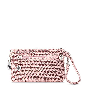 The Sak Crochet Craze Whatever Wristlet, Convertible Design, Seashell