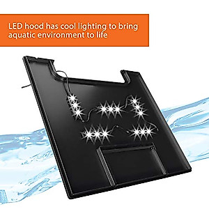 Aqueon 15 Column LED Replacement Hood 15 Column