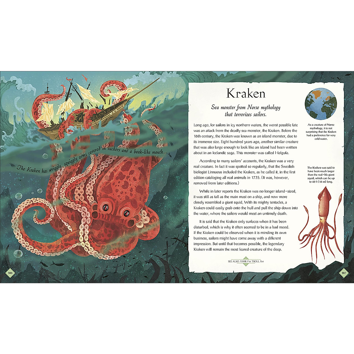 The Book of Mythical Beasts and Magical Creatures (Mysteries, Magic and Myth)