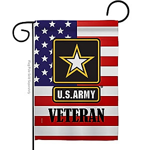 US Army American US Flag Home Decor Armed Forces Rangers Official Licensed United State Military Banner Wall Hanging Veteran Gifts Retire Yard Tapestry Decorative Cemetery Garden Rememberance Made in USA