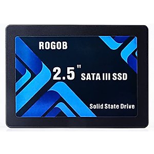 ROGOB 256GB SATA III 6GB/S SSD 2.5 inch 7mm (0.28") Internal Solid State Hard Drive for PC Laptop Ultrabook Desktop