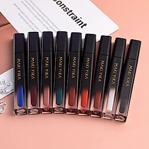 MAKI YIKA Brown Nude Lipstick for Women Color Stay Long Lasting Lipsticks, No Smudge Matte Liquid Lipstick Transferproof, DINNER TIME