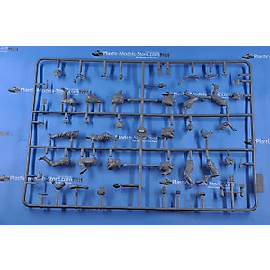 GERMAN INFANTRY, EASTERN FRONT BATTLE SERIES 5 FIGURES 1/35 MASTER BOX 35102