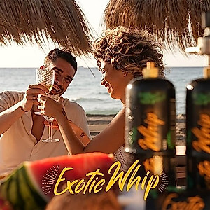 Exotic Whip Strawberry Flavored Cream Chargers - 640G Disposable Nitrous Oxide Tank for Whipped Cream Dispenser - imported European Quality Whipped Cream Canister