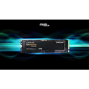 Samsung 970 EVO Plus SSD 1TB NVMe M.2 Internal Solid State Hard Drive, V-NAND Technology, Storage and Memory Expansion for Gaming, Graphics w/Heat Control, Max Speed, MZ-V7S1T0B/AM