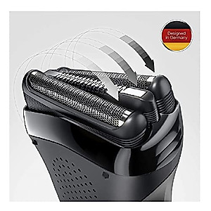 31S BRAUN 5000/6000 Series Contour Flex XP Integral Shaver Foil & Cutter Head Replacement Combi Pack Silver Color