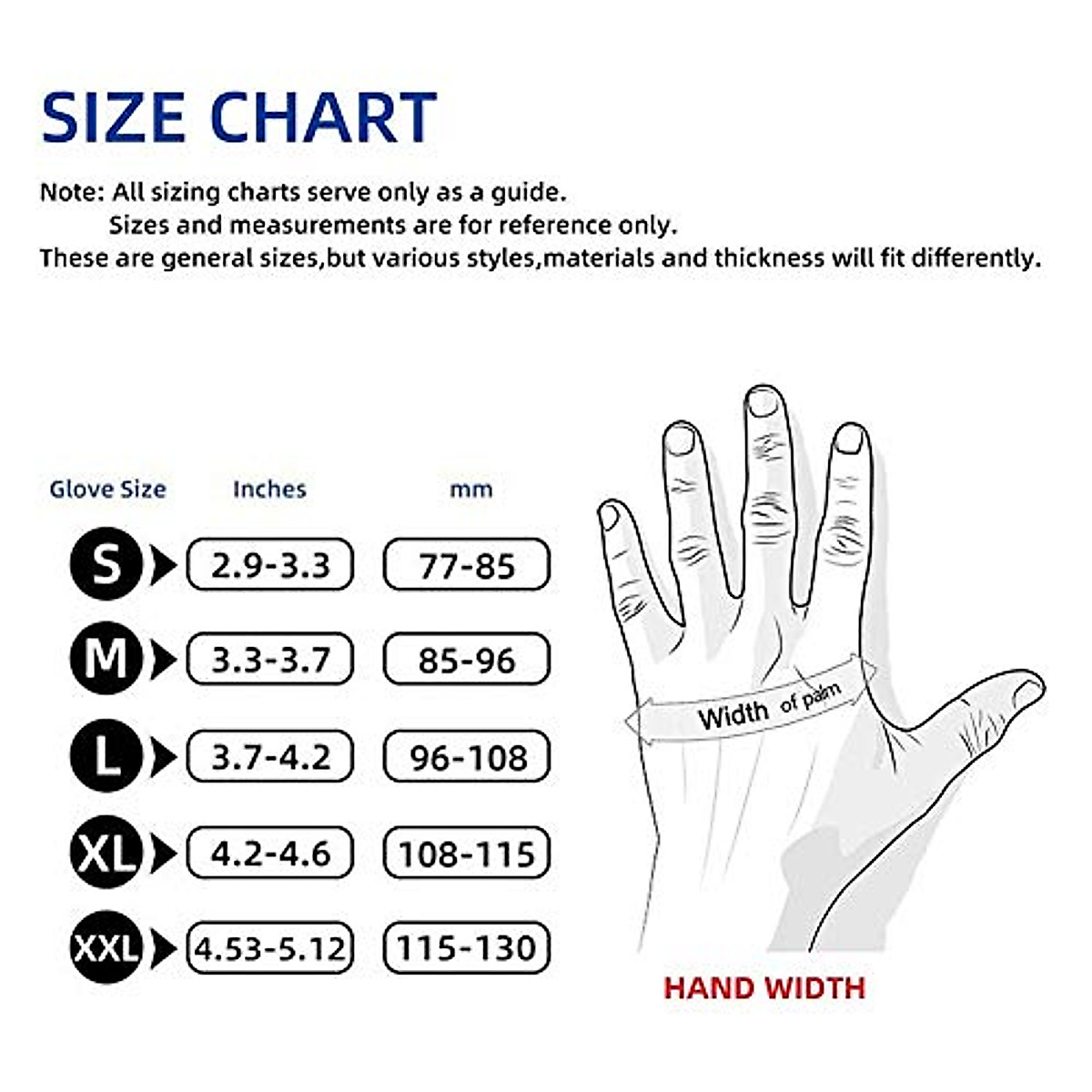 Wostar Nitrile Disposable Gloves Large Powder Free 4mil 100 Pcs Latex Free Dark Blue Exam Disposable Gloves