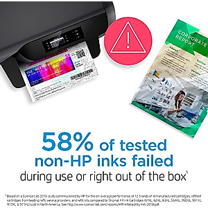 HP 61 Tri-color Ink | Works with DeskJet 1000, 1010, 1050, 1510, 2050, 2510, 2540, 3000, 3050, 3510; ENVY 4500, 5530; OfficeJet 2620, 4630 Series | Eligible for Instant Ink | CH562WN