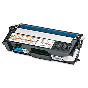 Brother Genuine Standard Yield Toner Cartridge, TN310C, Replacement Cyan Toner, Page Yield Up To 1,500 Pages, TN310
