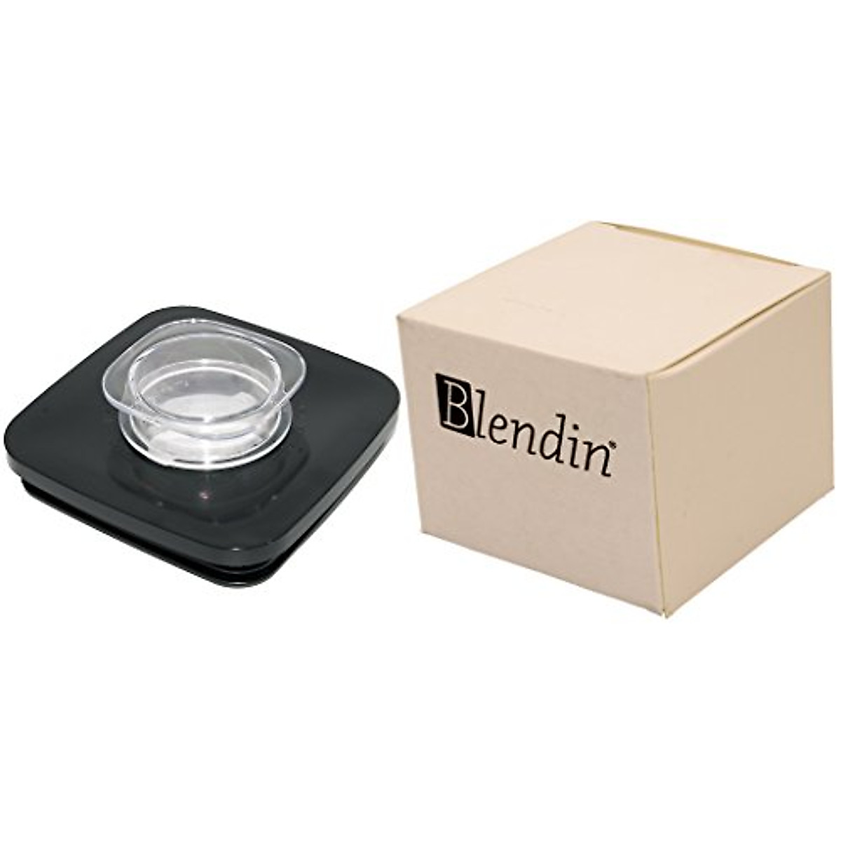 Blendin Replacement Square Lid, Compatible with 5 Cup Oster Blender Jars 4"