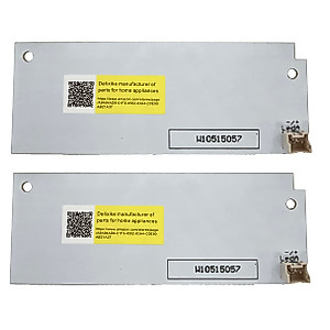2PK W10515057 Compatible with Whirlpool Kenmore and Refrigerators LED Light White Light WPW10515057 W10398007 (Note: No Plastic Case, Only PCB Board)