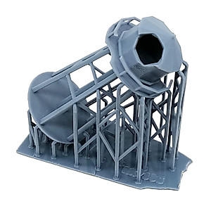 Outland Models Railway Scenery Structure Damaged Water Tower 1:220 Z Scale