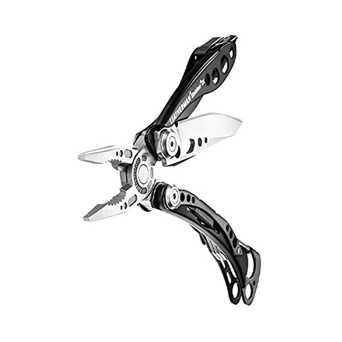 LEATHERMAN, Skeletool CX Lightweight Multitool with Pliers, Knife and Bottle Opener, Stainless Steel