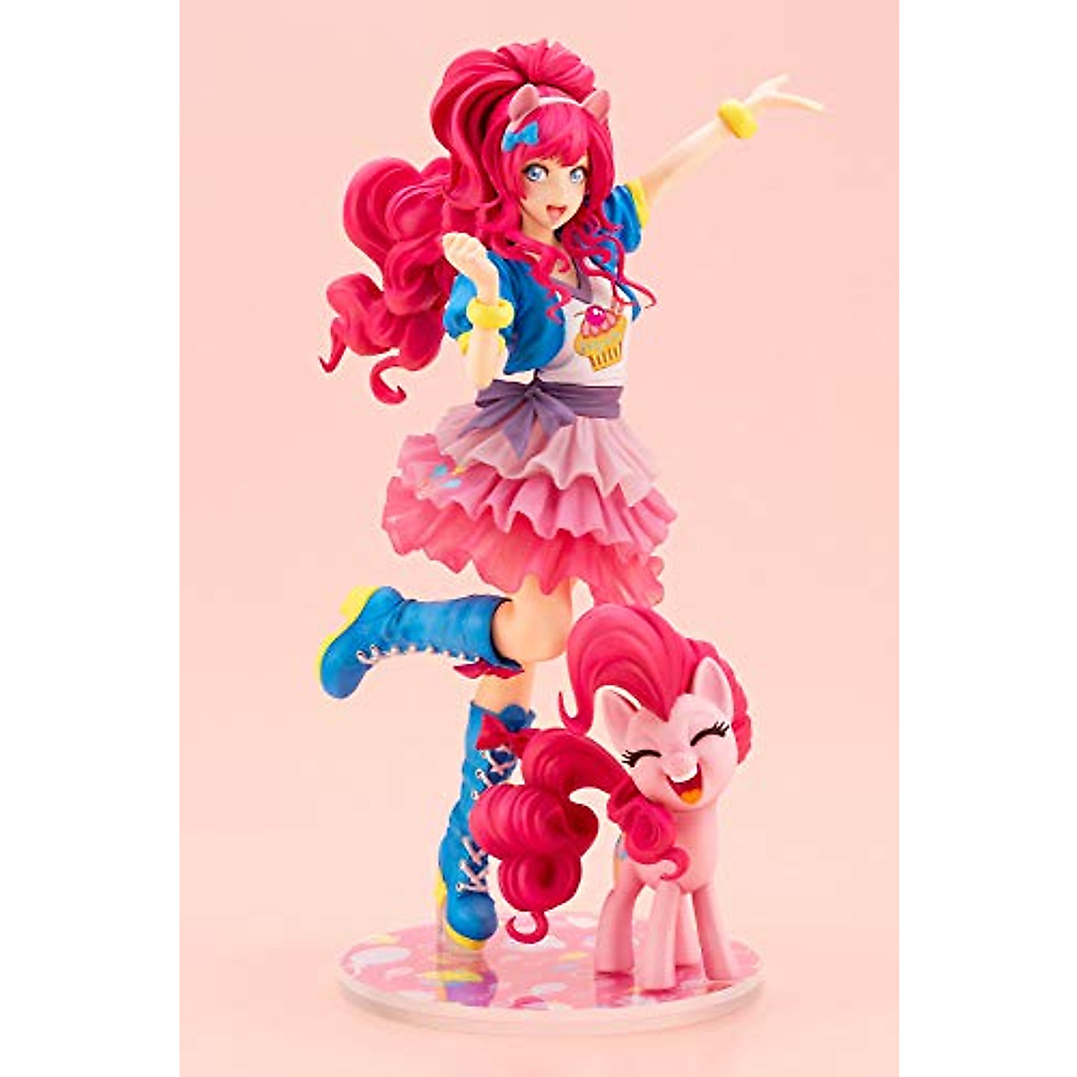 Kotobukiya SV228 My Little Pony: Pinkie Pie Bishoujo Statue, Multicolor