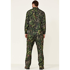 Nomad Mens Pursuit Pant | Camo Hunting Pants with Adjustable Waistband, Mossy Oak Shadowleaf, X-Large