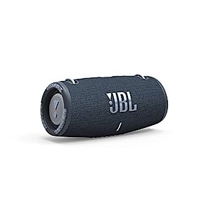 JBL Xtreme 3 - Portable Bluetooth Speaker, powerful sound and deep bass, IP67 waterproof, 15 hours of playtime, powerbank, PartyBoost for multi-speaker pairing (Blue)