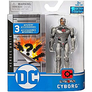 DC Heroes Unite 4 Inch Action Figure | Cyborg