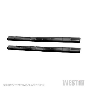 Westin 22-6005 Premier 53" X 6" Black Mild Steel Oval Side Bar