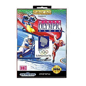 Lksya Winter Olympic Games Lille Hammer 94 16 Bit MD Game Card With Retail Box For Sega Genesis & Mega Drive