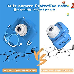 KeBuLe Kids Camera for Girls and Boys,Children Camera Digital Video, Kids Camera 2.0 Inches Screen 20.0MP Video, 32GB SD Card Include, Kid Toys Gift for Birthday, Chrismats Gift for 3-12 Years Old