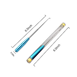 Fish Hook Remover, 2pcs Fishing Hook Quick Removal Device, Security Extractor Fishhook Disconnect Removal Tool for Fishing