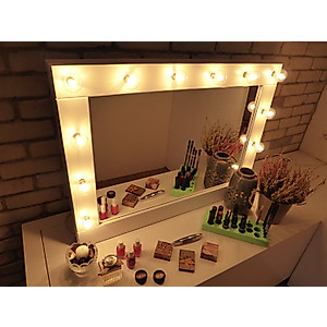 KOR (Pack of 10) G16.5 Clear FinshDecorative (E12) Candelabra Base Globe Shape Incandescent 120V G16 1/2 Light Bulbs (15)