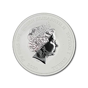 2020 P 1 oz Silver Zeus Gods of Olympus Coin by The Perth Mint Brilliant Uncirculated with a Certificate of Authenticity $1 Seller BU