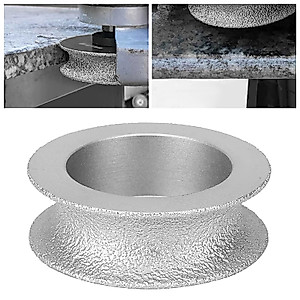 Grinding Wheel, Grinding Wheel for Angle Grinders Brazed Diamond Grinding Concave Abrasive Wheel Disc Dry Wet Grinding, Surface Grinding Wheels (Concave Grinding Wheel 3.5)