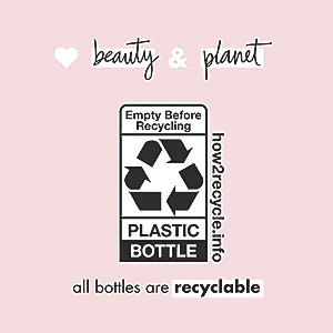 Love Beauty and Planet Shampoo & Conditioner Murumuru Butter & Rose 2 Count for Color-Treated Hair Shampoo and Conditioner Silicone Free, Paraben Free and Vegan 13.5 oz