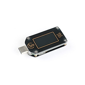000 JESSINIE TC66 USB Tester USB Type-c Battery Tester PD Protocol Fast Charge QC 2.0 3.0 Multimeter Voltmeter Ammeter LCD Color IPS Screen Voltage Tester 0.005V-30V 0-5A