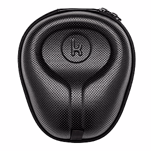 beyerdynamic DT 770 PRO Headphones (250 Ohm) Bundle with Hard Shell Headphone Case and Wooden Headphone Stand (3 Items)