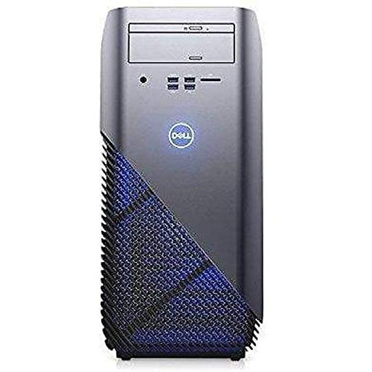 Dell i5675-A933BLU-PUS Inspiron 5675 AMD Desktop, Ryzen 5 1400 Processor, 8GB, 1TB, AMD Radeon RX 570 4GB GDDR5 Graphics, Recon Blue (Renewed)