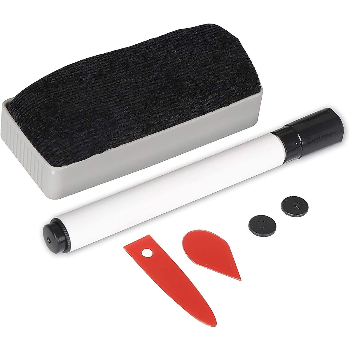 Smartxchoices Tabletop 24" Prize Spin Wheel 14 Spinning Slots Color Customize Spinner Wheel Game with Dry Marker Pen & Eraser,Trade Show Carnival Fortune