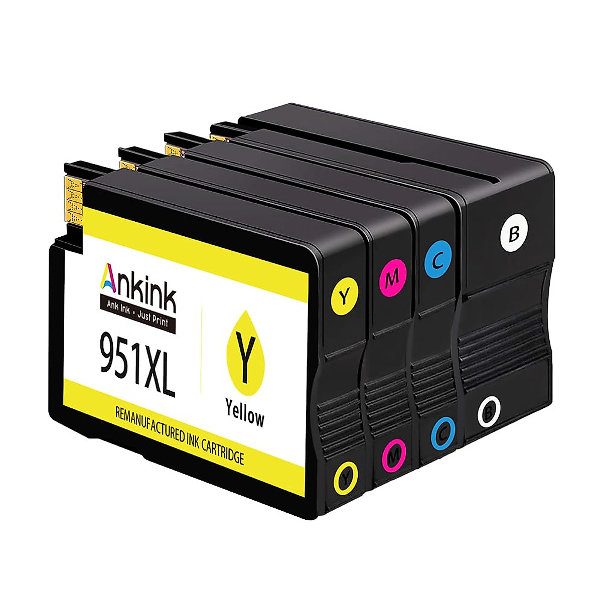 950XL 951XL Combo Pack for HP OfficeJet Pro 8600 8610 8620 Printer Ink Cartridge Replacement for HP 950 951 hp950 hp951 XL hp950xl hp951xl to Officejet pro 8100 8625 8630 8660 8615 276DW 251DW printer