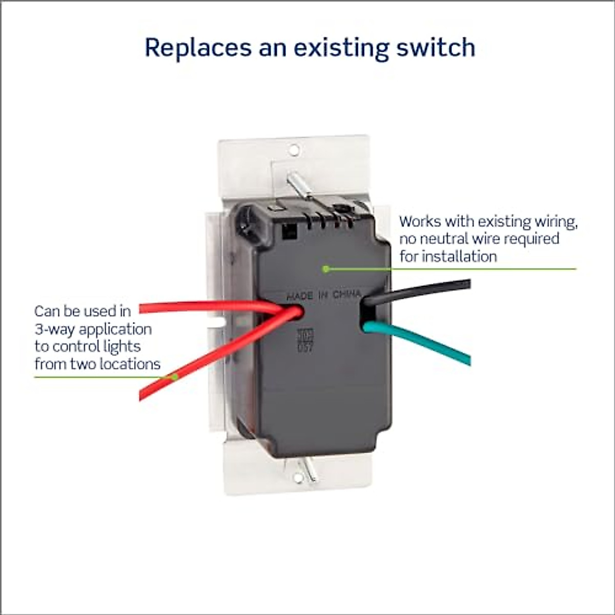 Leviton IllumaTech Dimmer Switch for Dimmable LED, Halogen and Incandescent Bulbs, IPL06-10Z, White with Ivory and Light Almond Faceplates