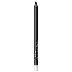 Almay Gel Eyeliner, Waterproof, Fade-Proof Eye Makeup, Easy-to-Sharpen Liner Pencil, 110 Rich Black, 0.045 Oz