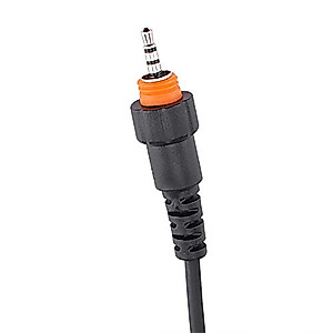 AIRSN CLP1010 Earpiece for Motorola CLP1040 Walkie Talkie 2 Way Radio with C Ring Single Wire Earpiece and Mic PTT