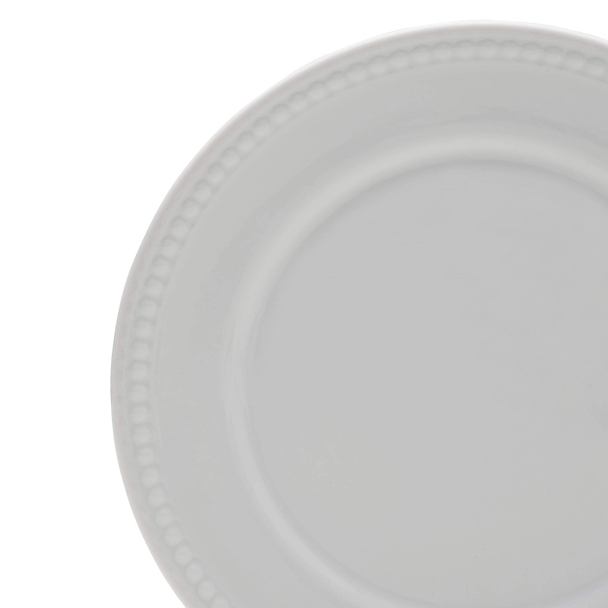 Everyday White 8.5 Inch Porcelain Salad Plates by Fitz and Floyd