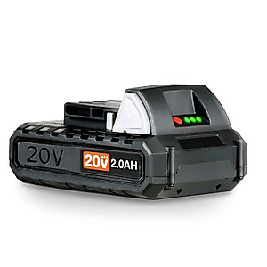 SuperHandy Snow Thrower Shovel Cordless & 2Ah 20V Lithium Ion Rechargeable Battery [Bundle Deal]